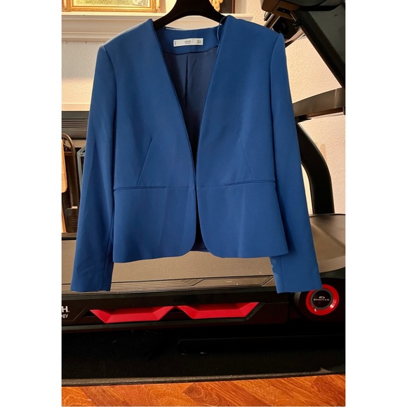 Mango | Jackets & Coats | Mango Bluish Blazer | Poshmark